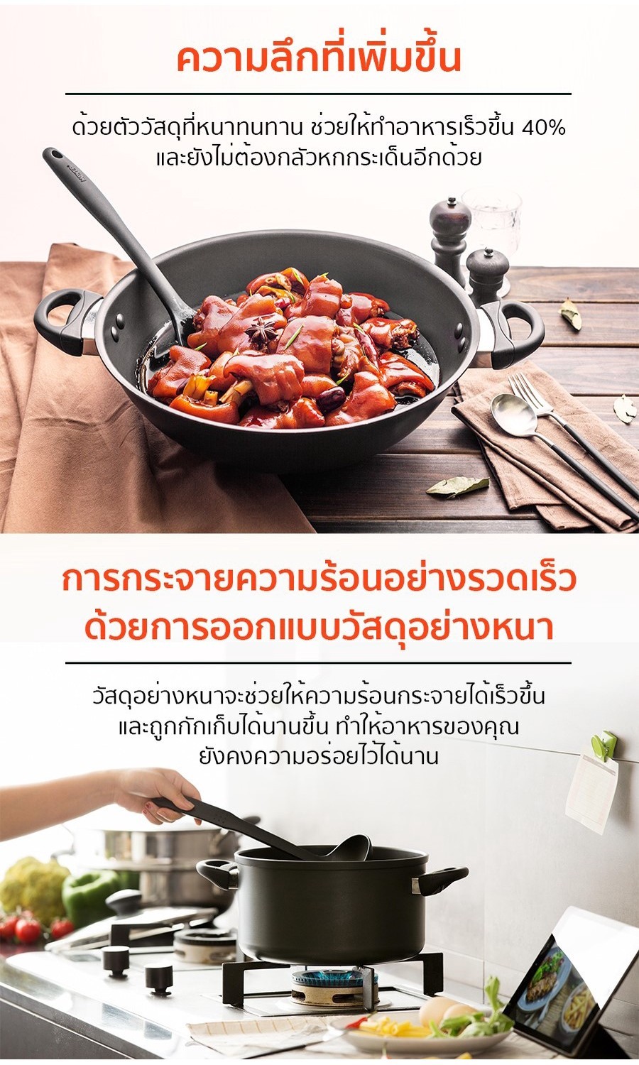 MEYER Cook'n LOOK INDUCTION 20cm/8" Shallow Mouth Egg Frying Pan (18889 ...