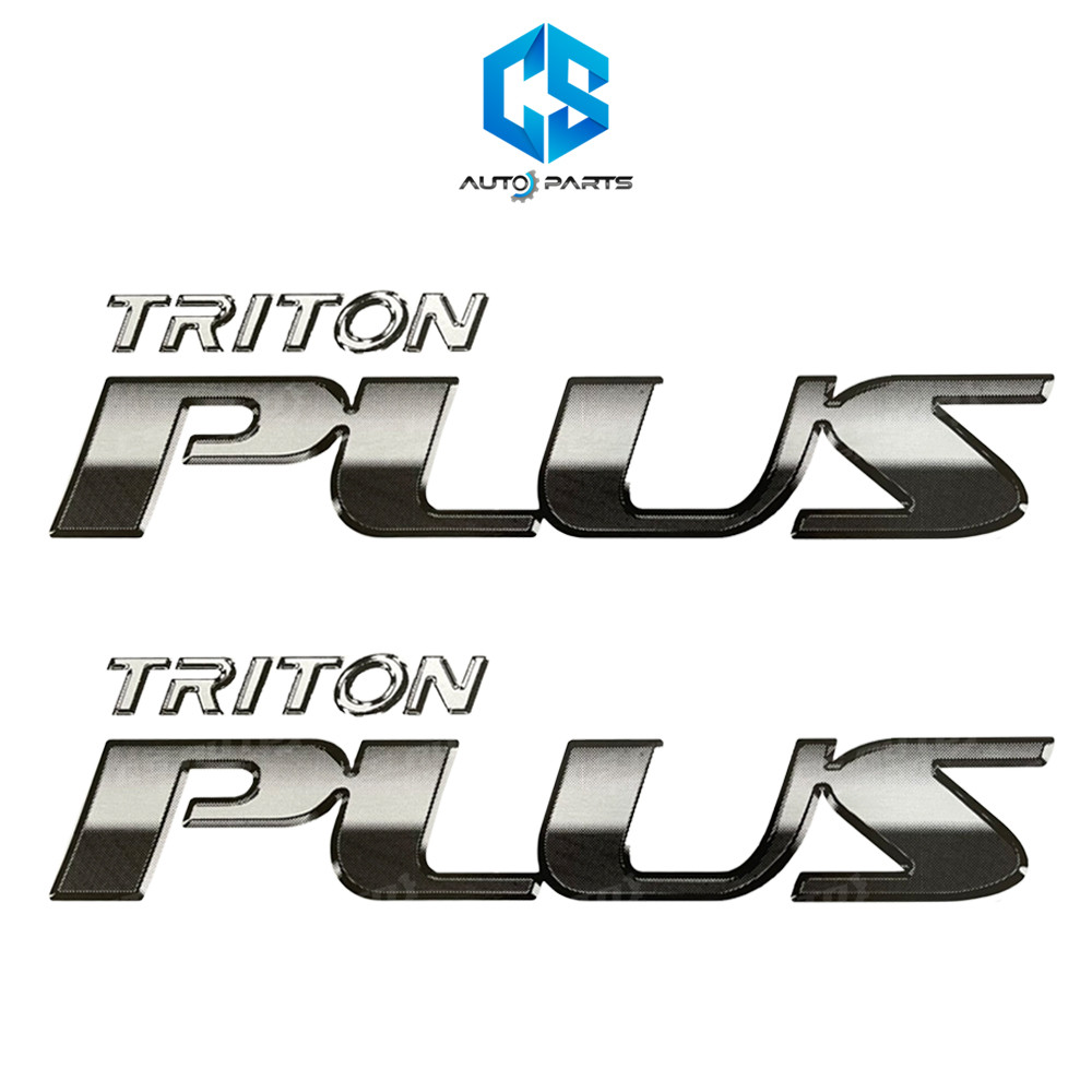 TRITON PLUS Sticker-MITSUBISHI Year 05-14 (Attached On The Side Of The ...