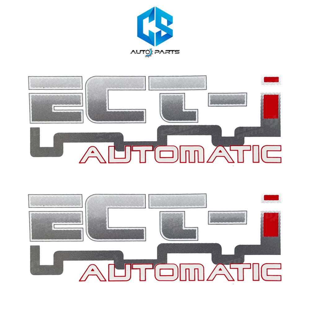 ECT-I AUTOMATIC Sticker-TOYOTA VIGO Model 1 (Auto Gear) (Attached To ...