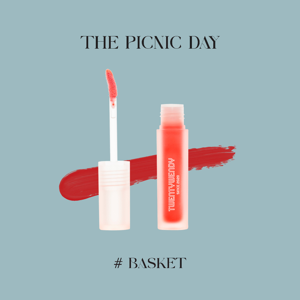 Twentywndy | Soft Tint-BASKET Tinted Lip Dip Red Strawberry Easy To ...