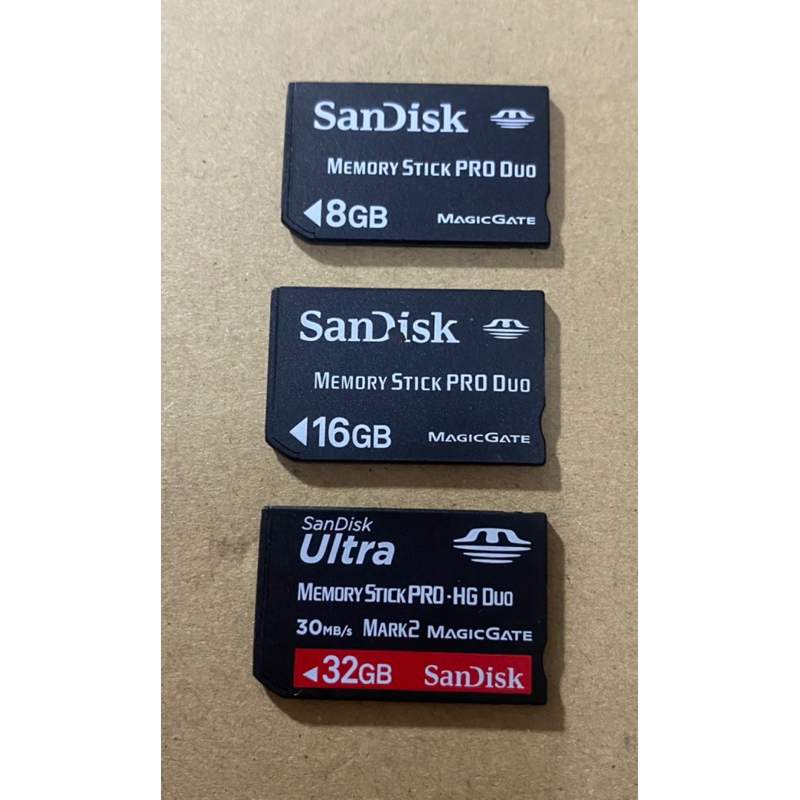 Memory Stick Pro duo Card Can Be Used With Digital Cameras. | Shopee ...