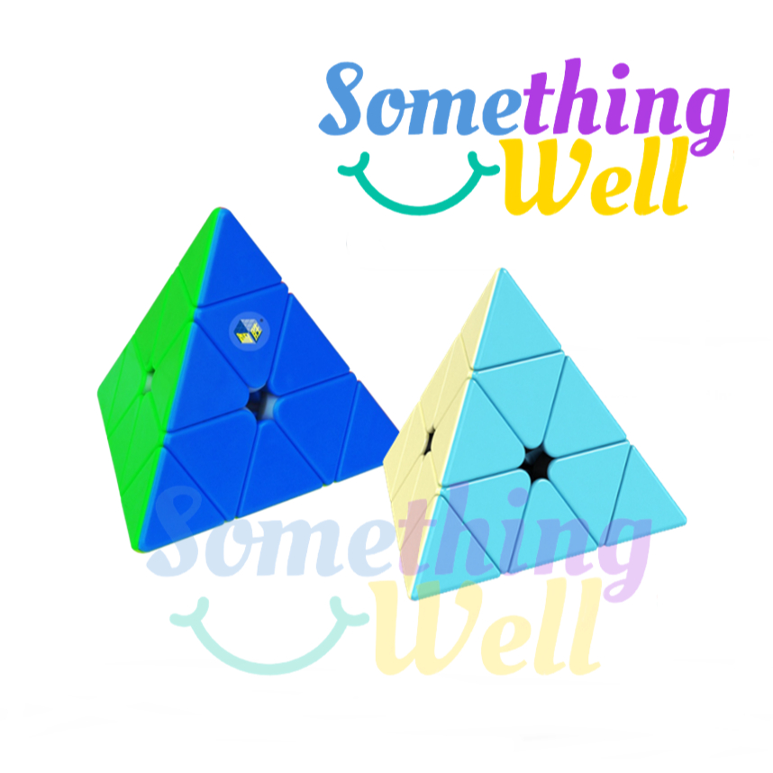 Rubik's Cube Bright Color Pastel Pyramid Triangle Shape Meditation Toys ...