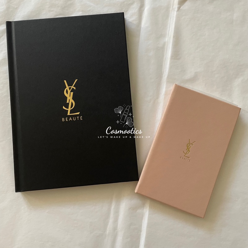 ysl Yves Saint Laurent Notebook (Free Bag + Ribbon) | Shopee Malaysia