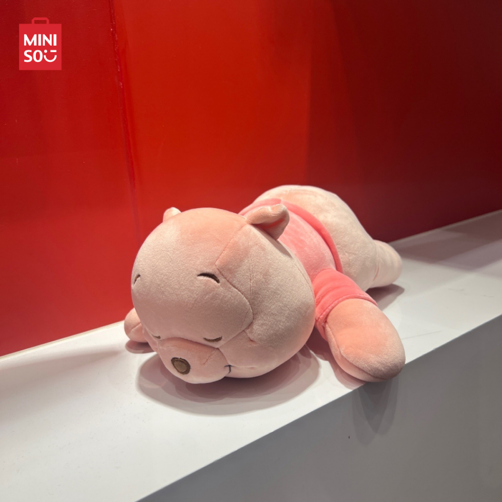 Miniso Teddy Bear Collection Pink 14.2 Inches | Shopee Malaysia