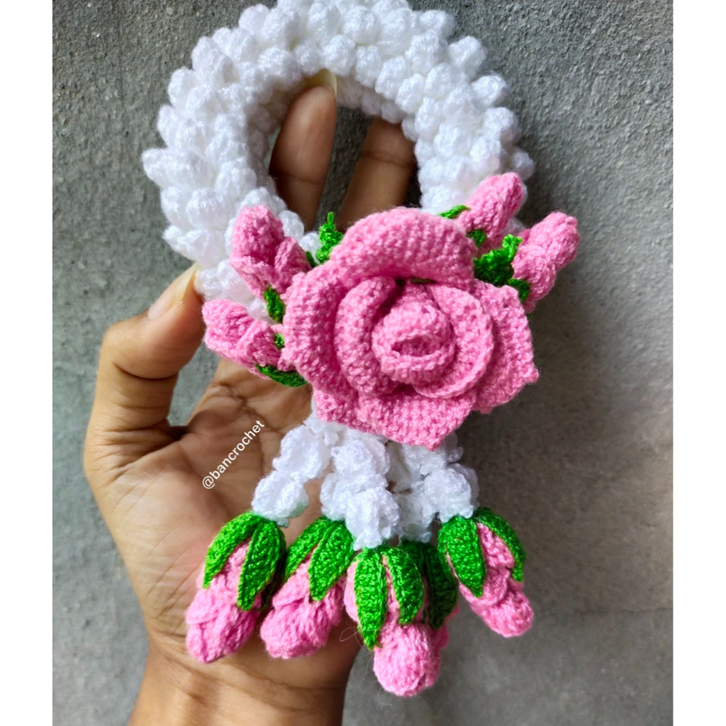 Braided Garland Jasmine Rose | Shopee Malaysia