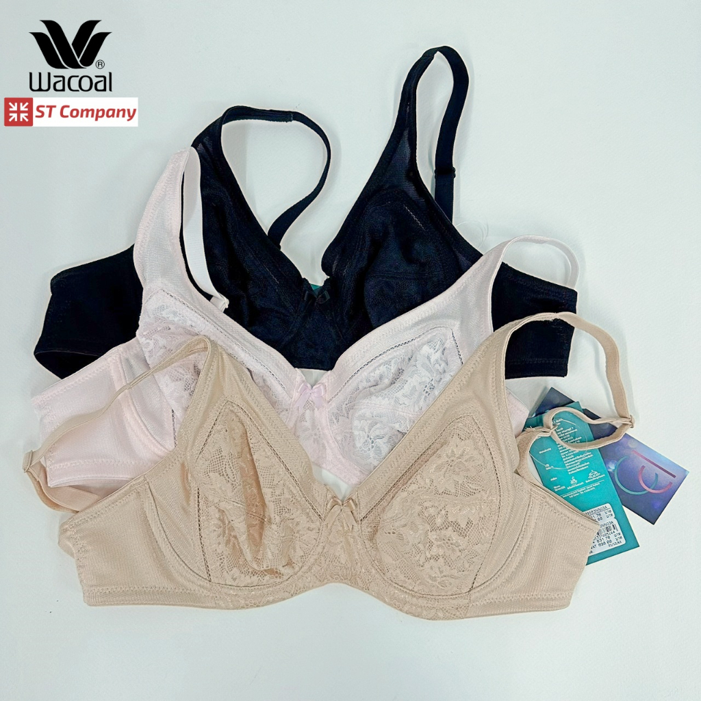 Wacoal Bra WB7395 Full With Frame No Padding Good Shape 3-Row Hooks For ...