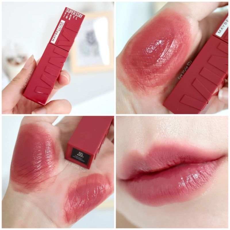 Maybelline Super Stay Vinyl Ink Color 65 saucy Very Beautiful Juicy ...