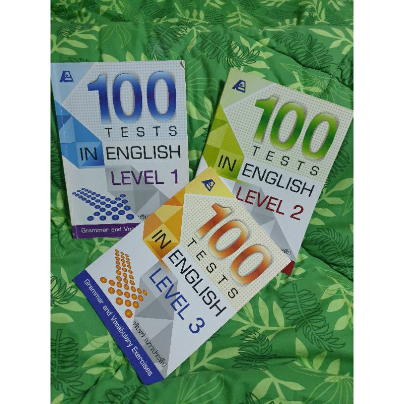 100 TESTS IN ENGLISH LEVEL1-3 (Used) | Shopee Malaysia