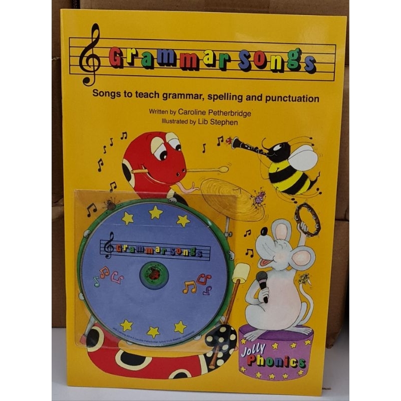 Grammar Songs book and CD (Jolly phonics) Can Listen To The Car ...