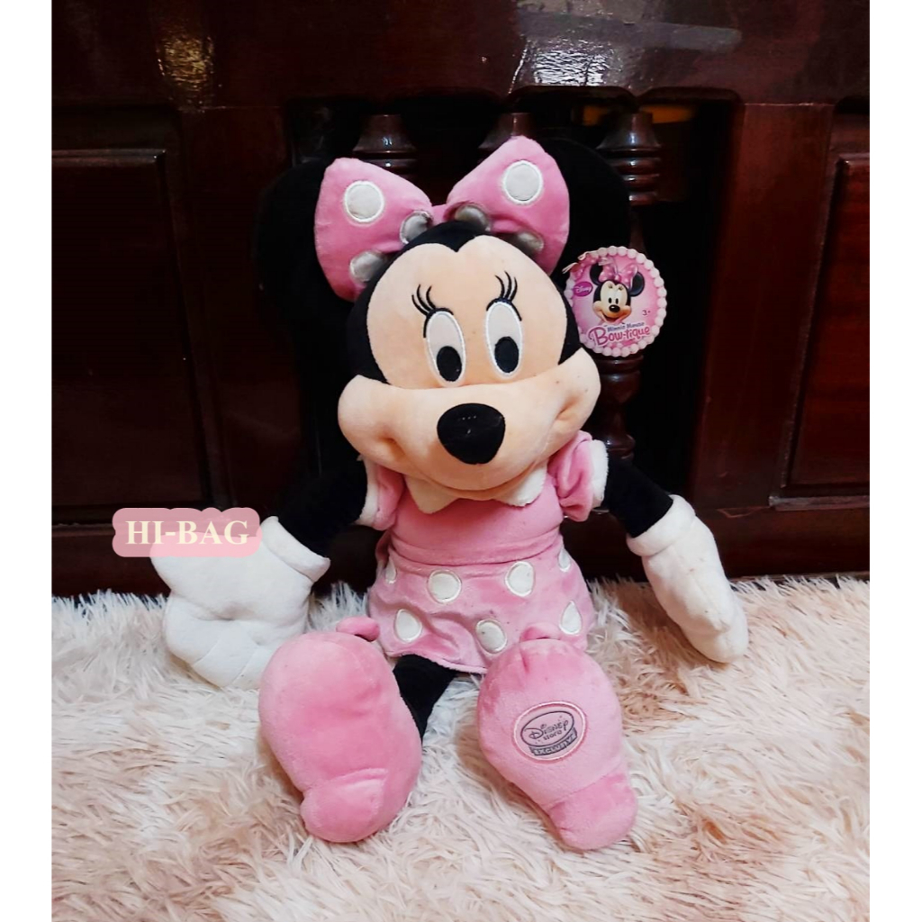 AUTHENTIC 1 Doll Minne MOUSE DISNEY STORE GENUINE ORIGINAL EXCLUSIVE ...