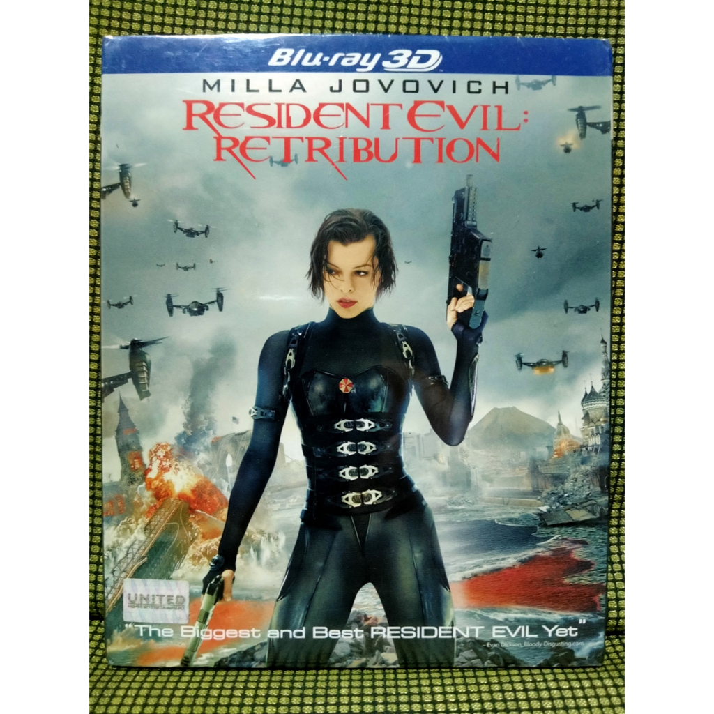 Resident Evil: Retribution Ghost 5: War Virus Clears Hell Blu-ray 3D ...