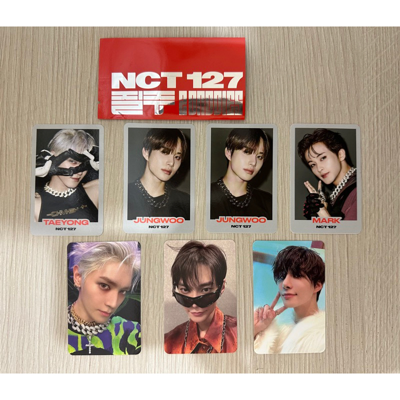 NCT 127 Card 2 Baddies Trading Random B ver. (Tayong By Wong Jungwoo ...