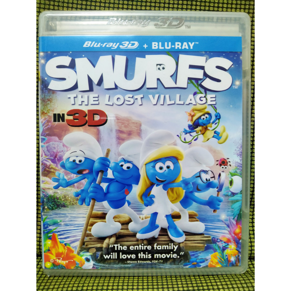 Smurfs: The Lost Village Semurf: The Blu-ray 3D + 2D Real Sheet Thai ...