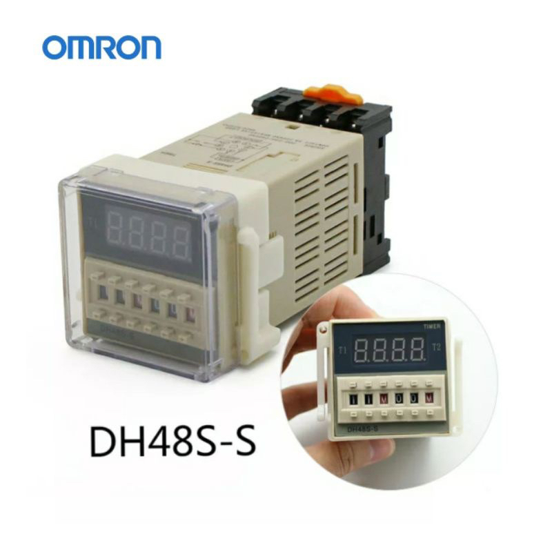 JAPAN DH48S-S 12vdc 24vdc 220vacDigital Timer Delay Relay Switch On-Off ...