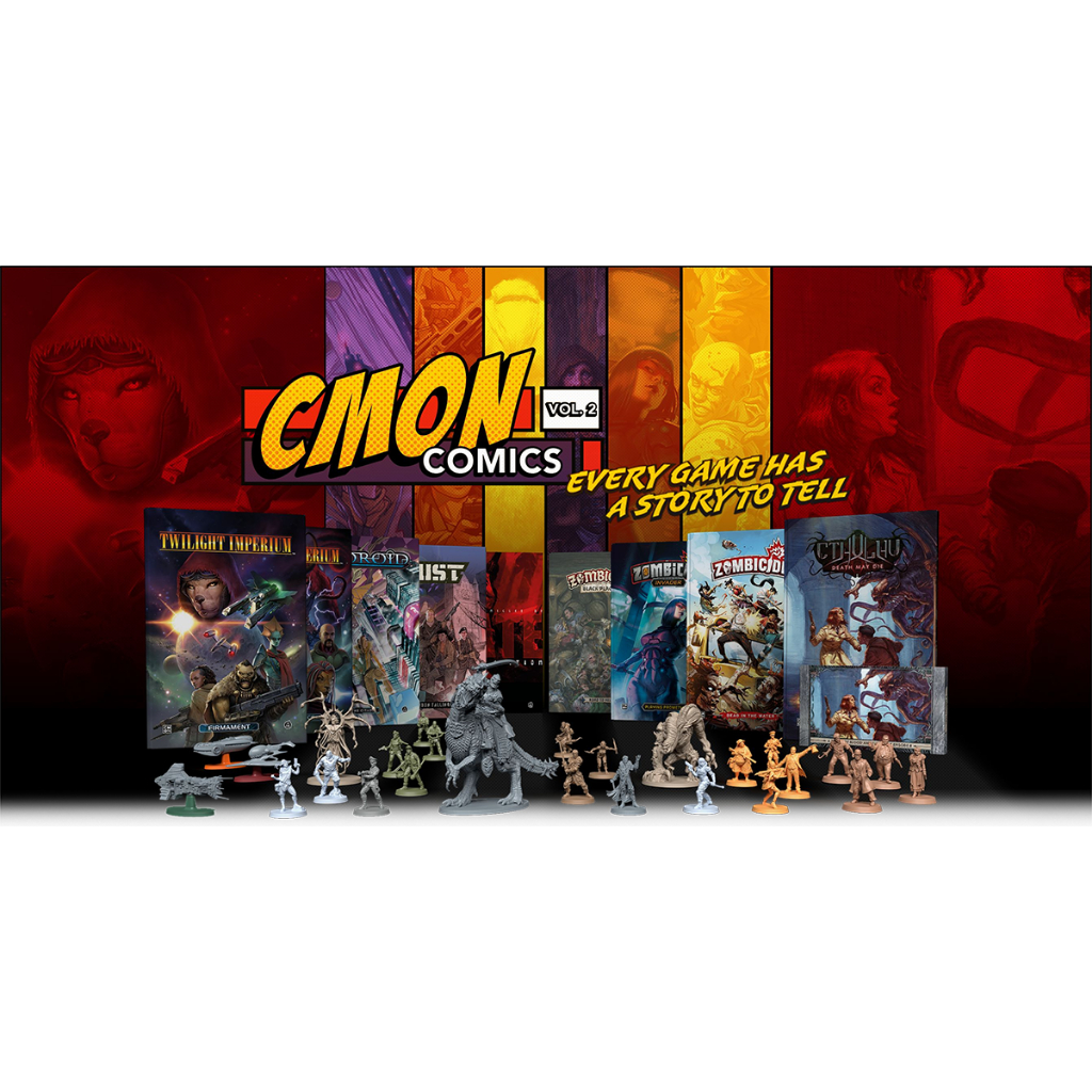 CMON Comic Vol.1/Vol.2/Vol.2 FFG/Vol.2 Full Set Pre-Oardgame] | Shopee Malaysia