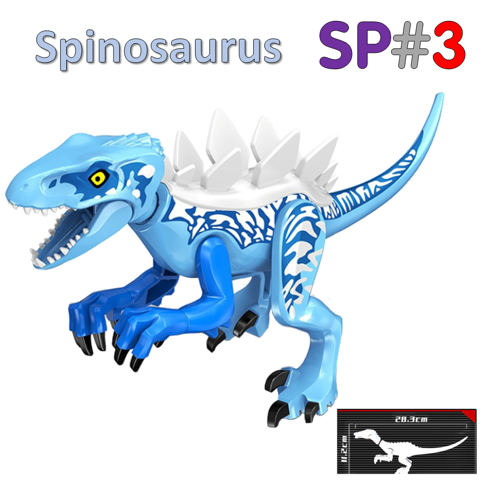 Spinosaurus SP 3 Lego Dinosaur Big Building Blocks | Shopee Malaysia