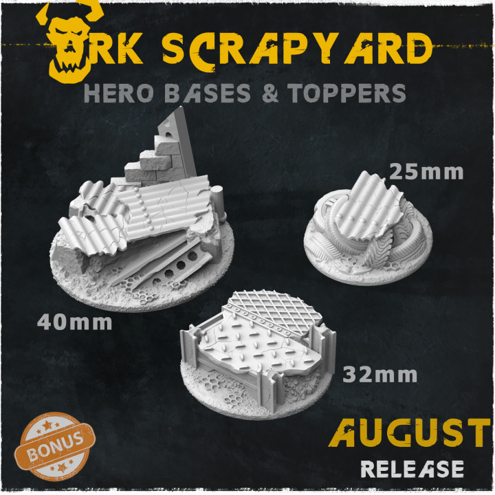 Ork bases Can Be Shipped In 1-3 Days. warhammer 40k Model Base ...