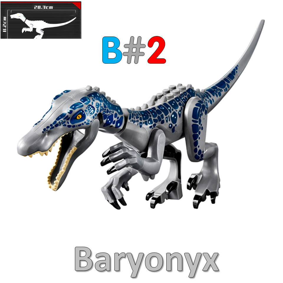 Barionix B 2 Lego Dinosaur Big Building Blocks | Shopee Malaysia