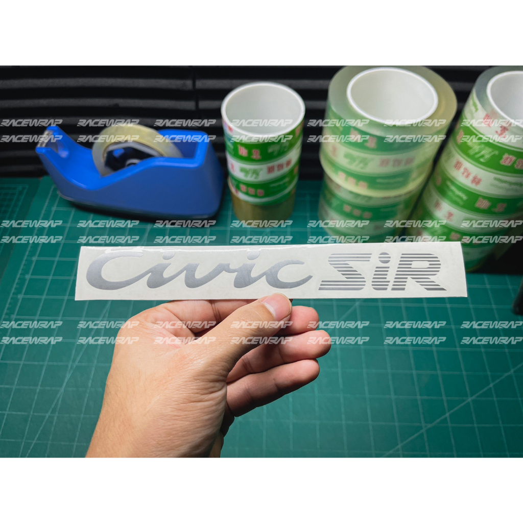 civic sir Sticker Used To Attach honda eg 3 Door Stickers For 3 Outer ...