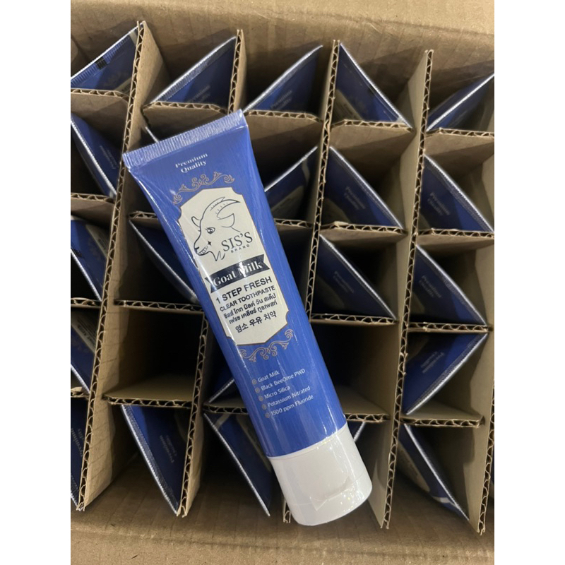 Sis's Goat Milk Toothpaste The First Clean Mouth White Teeth High ...