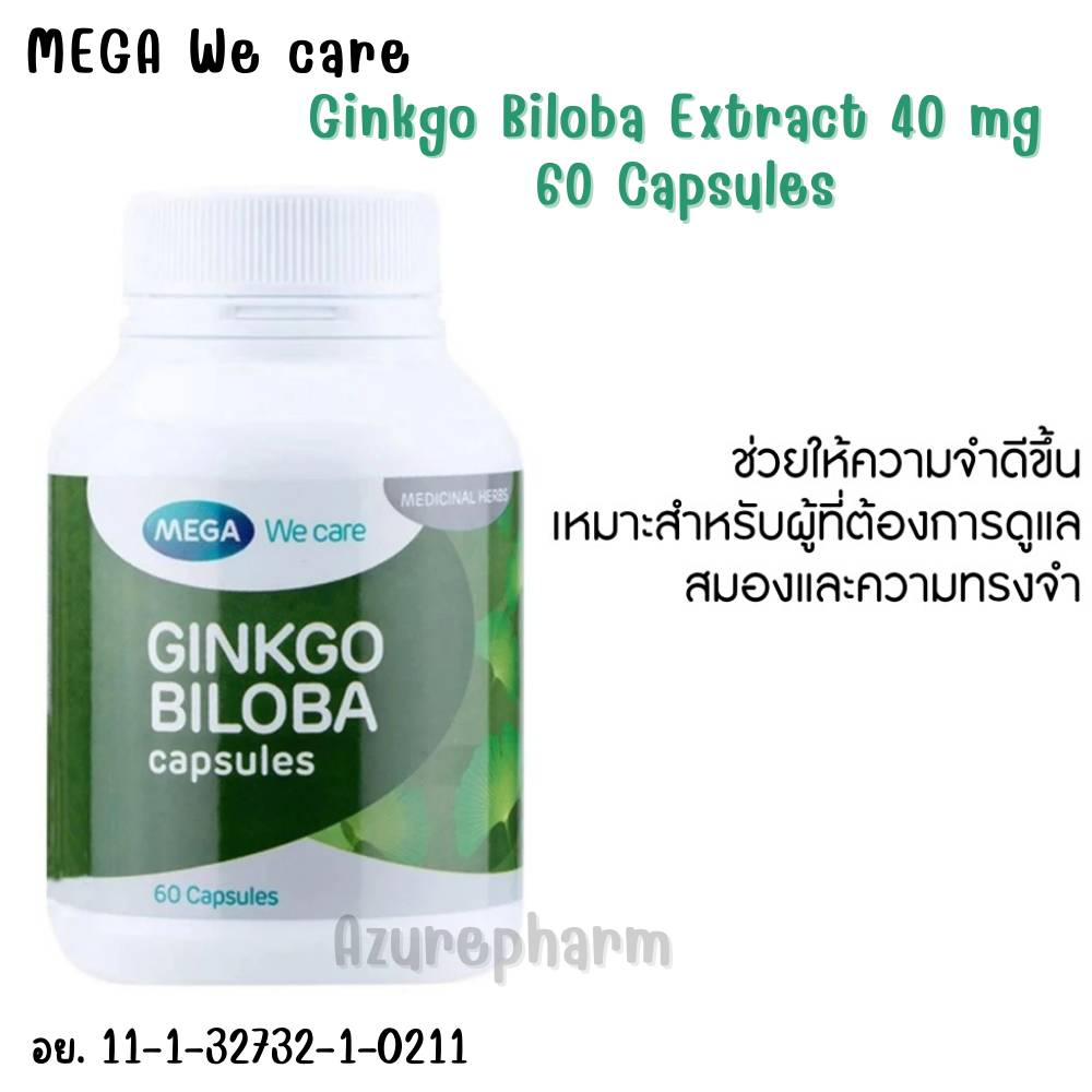 Mega Ginkgo Biloba V Care 60 Capsules Jinggo Extract | Shopee Malaysia