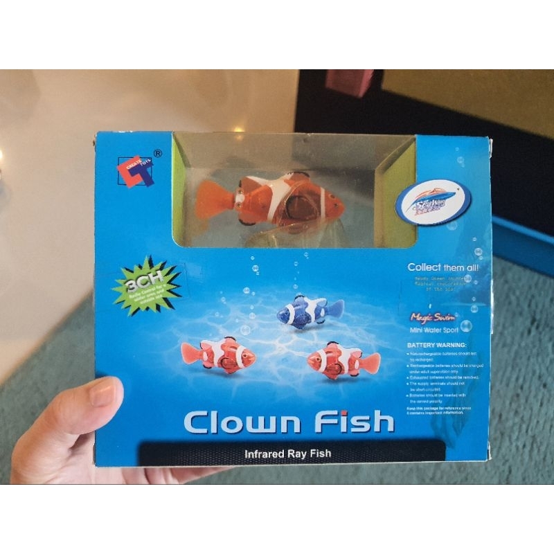 New Items Plastic Toys Fish Cartoon Nemo Radio Controlled Charcoal Are ...