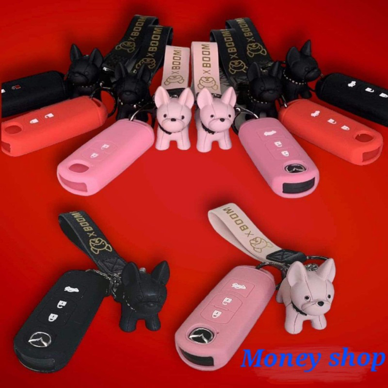 Car Key Cover Mazda For Smart Pink Set Black Mazda2/Mazda3/CX5 | Shopee ...