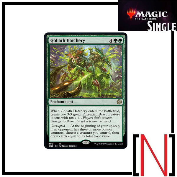 [MTG][Single][ONE] Goliath Hatchery Level Rare [English] | Shopee Malaysia