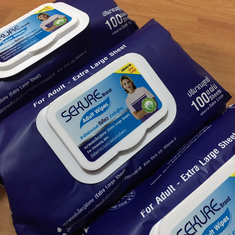 Secure Wet Wipes 100 Sheets extra large | Shopee Malaysia
