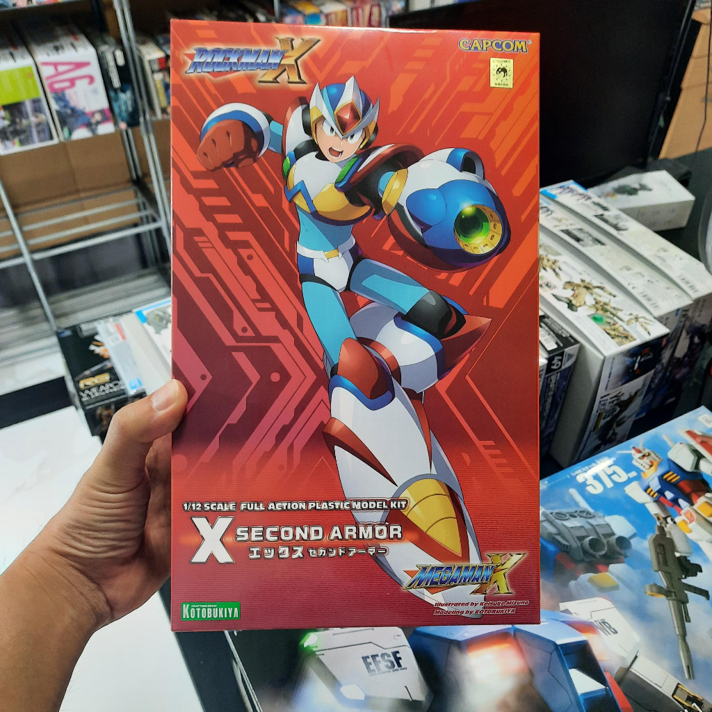 KOTOBUKIYA :1/12 ROCKMAN X SECOND ARMOR | Shopee Malaysia