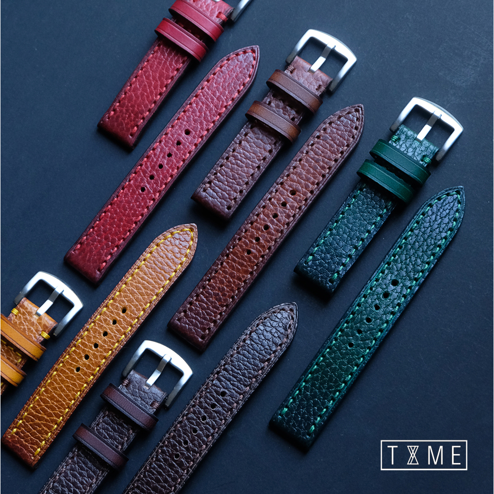 handicraft Genuine Leather Watch Strap Dollar Model Vintage Style ...