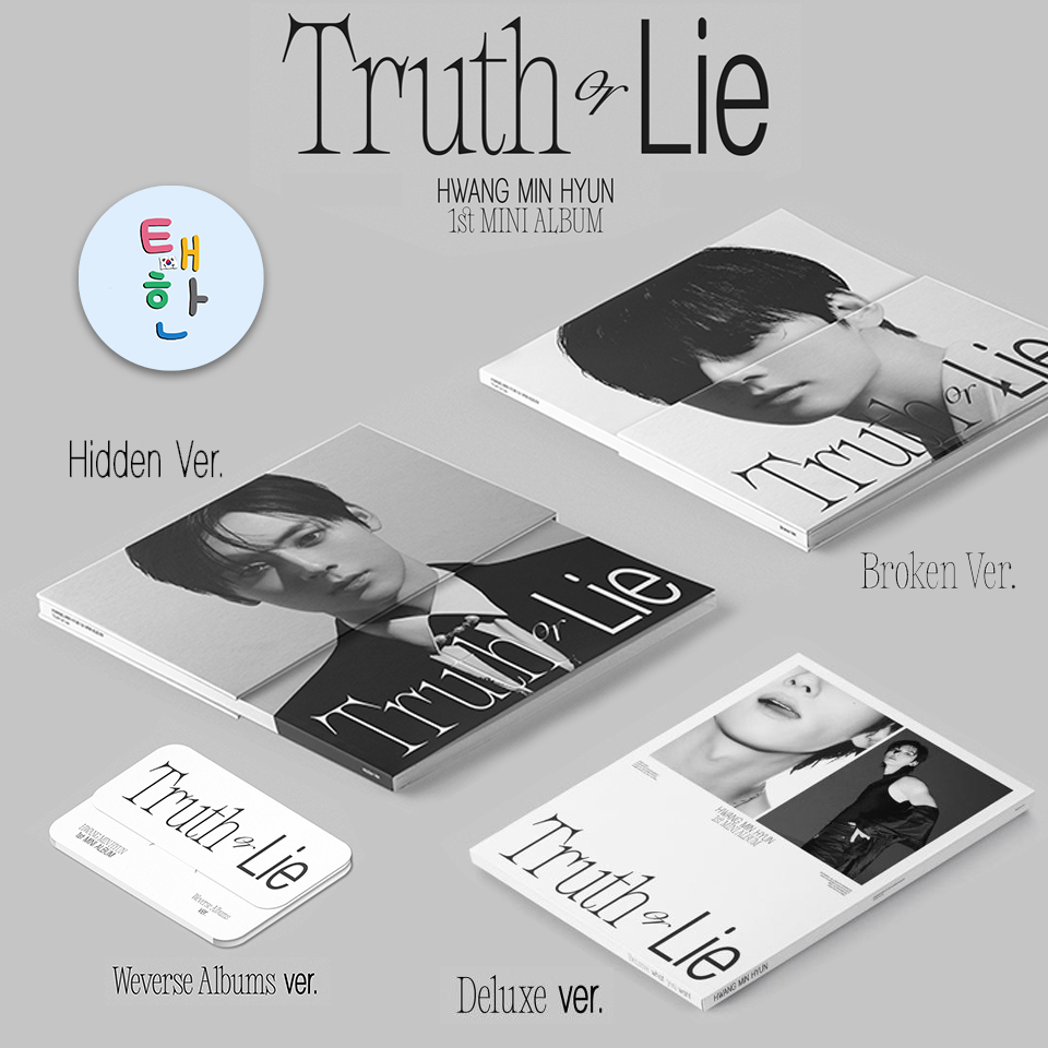 [HWANG MINHYUN] ALBUM 'Truth or Lie' (1st MINI ALBUM) | Shopee Malaysia