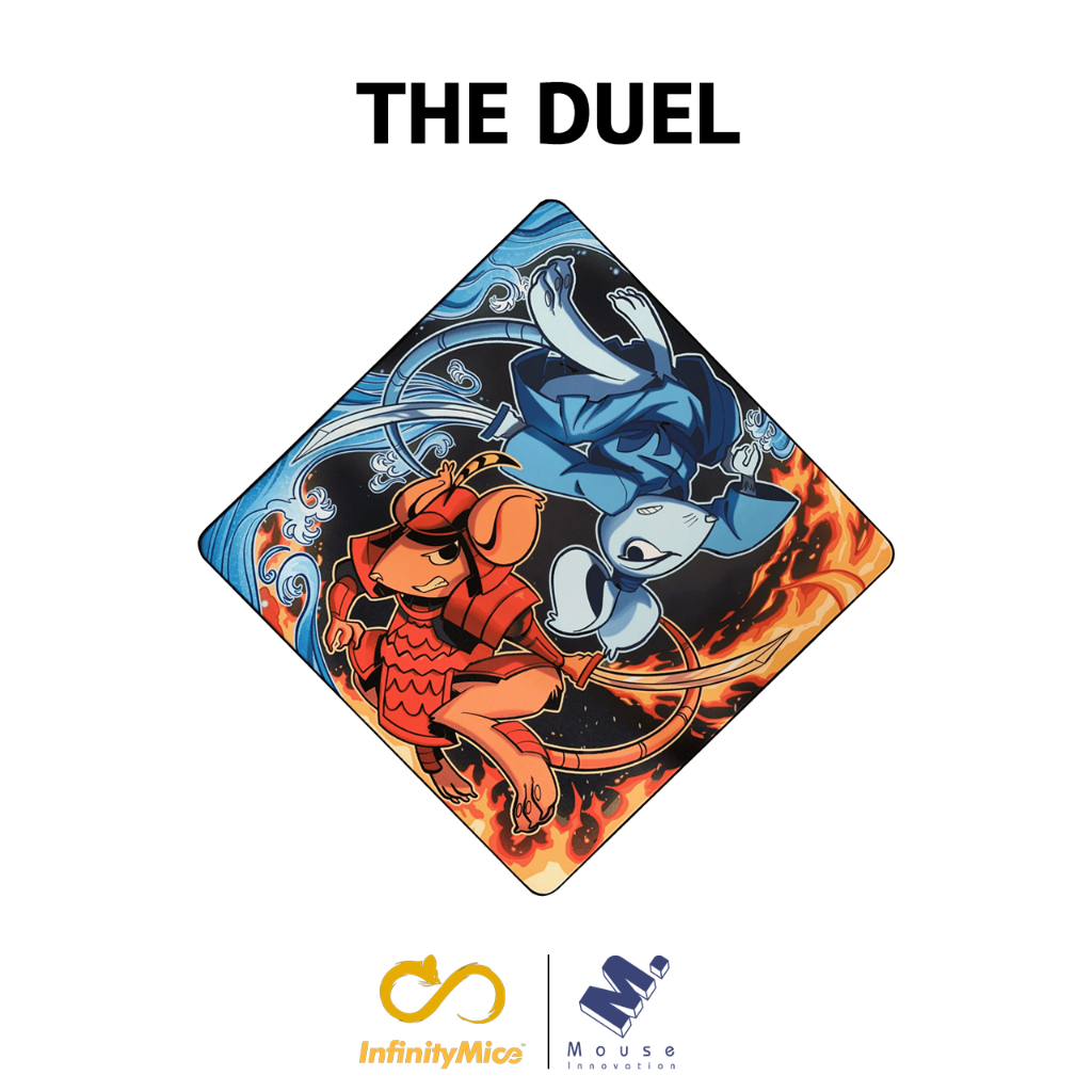 Infinity Mice Mouse Pad The Duel (Uncoated) | Shopee Malaysia