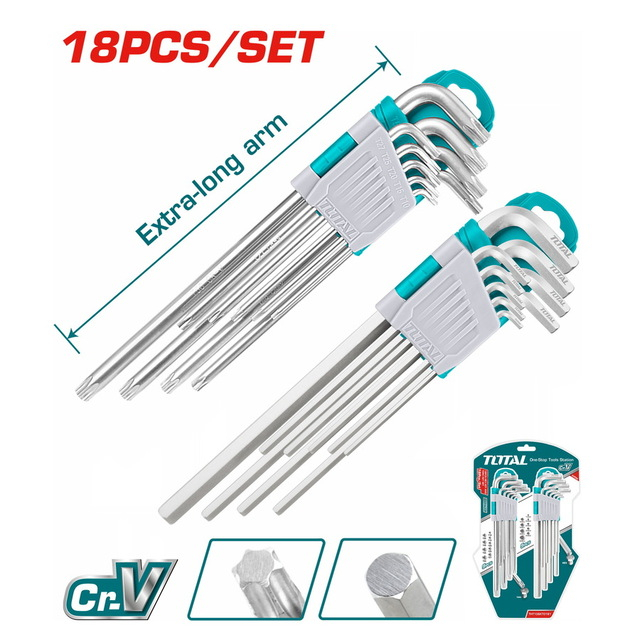 Total Hex Key Model THT106KT0181 Long Cutter Head + Socket In Plastic ...