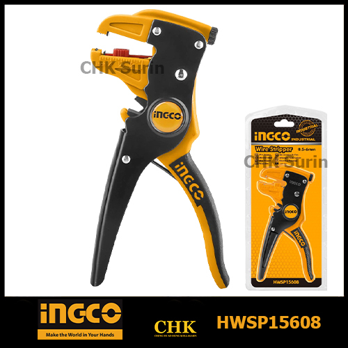 INGCO HWSP15608 Automatic Wire Stripping Pliers (Wire Stripper)-Cable ...