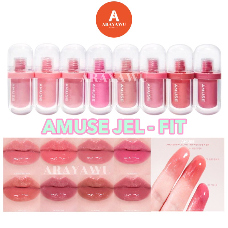 AMUSE Jel Fit Tint Jelly Jel-Fit | Shopee Malaysia