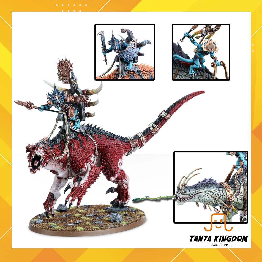 Warhammer Age of Sigmar-Seraphon-Carnosaur/Troglodon (1x) multi-part ...