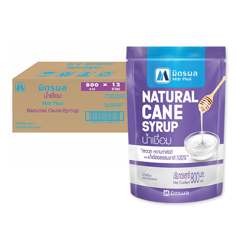 Mitr Phol Instant Syrup 800 Ml x 12 Bags | Shopee Malaysia