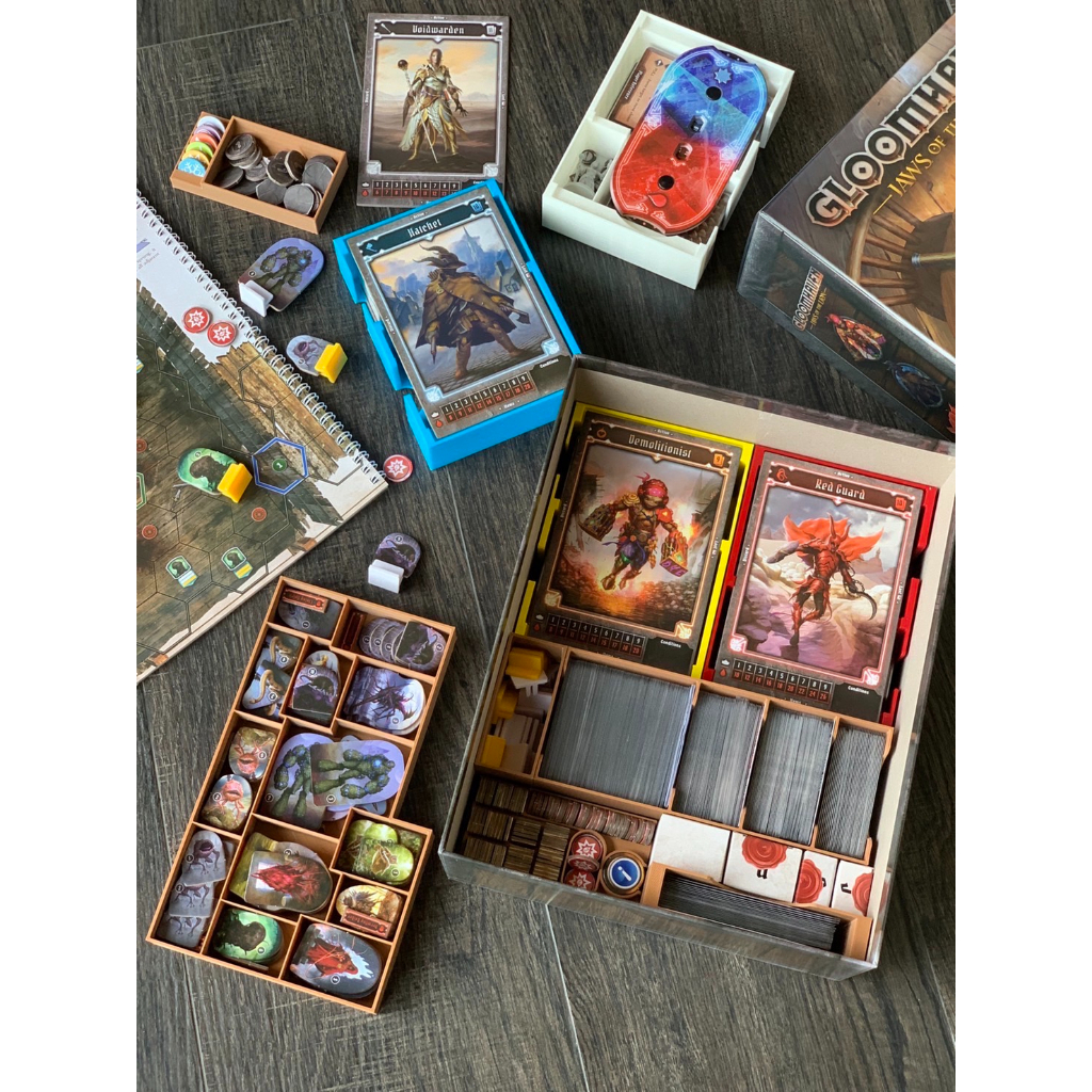 [Plastic] Gloomhaven (Jaws of the Lion) Board Game: Organizer-Sharp ...