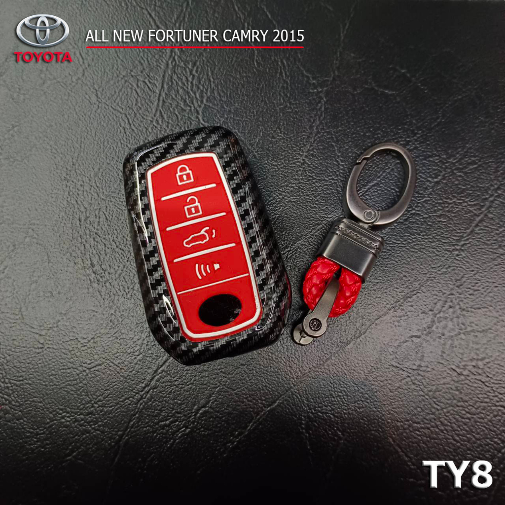 Toyota Car Key Cover Kevlar Case For Fortuner Altis Camry | Shopee Malaysia