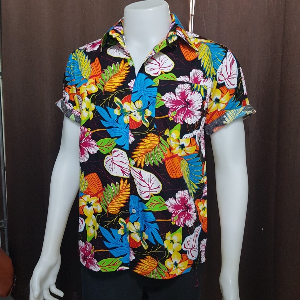 Striped Shirt Is Out Of Songkran Shirt. | Shopee Malaysia