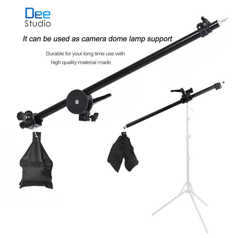 Camera Cross Arm Telescopic Boom Studio Photo Stand Top Light Support ...