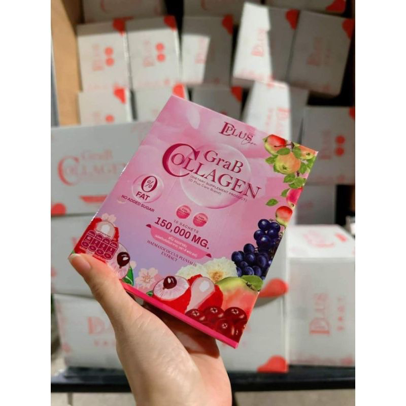 (1 Box) Grap Collagen D plus skin Grab Nourishes Deep Difficult Within ...