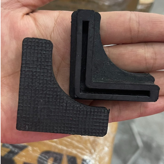 Angle Steel Support 1.5 "And 2" Leg Iron L-Shaped Rubber With Protector ...