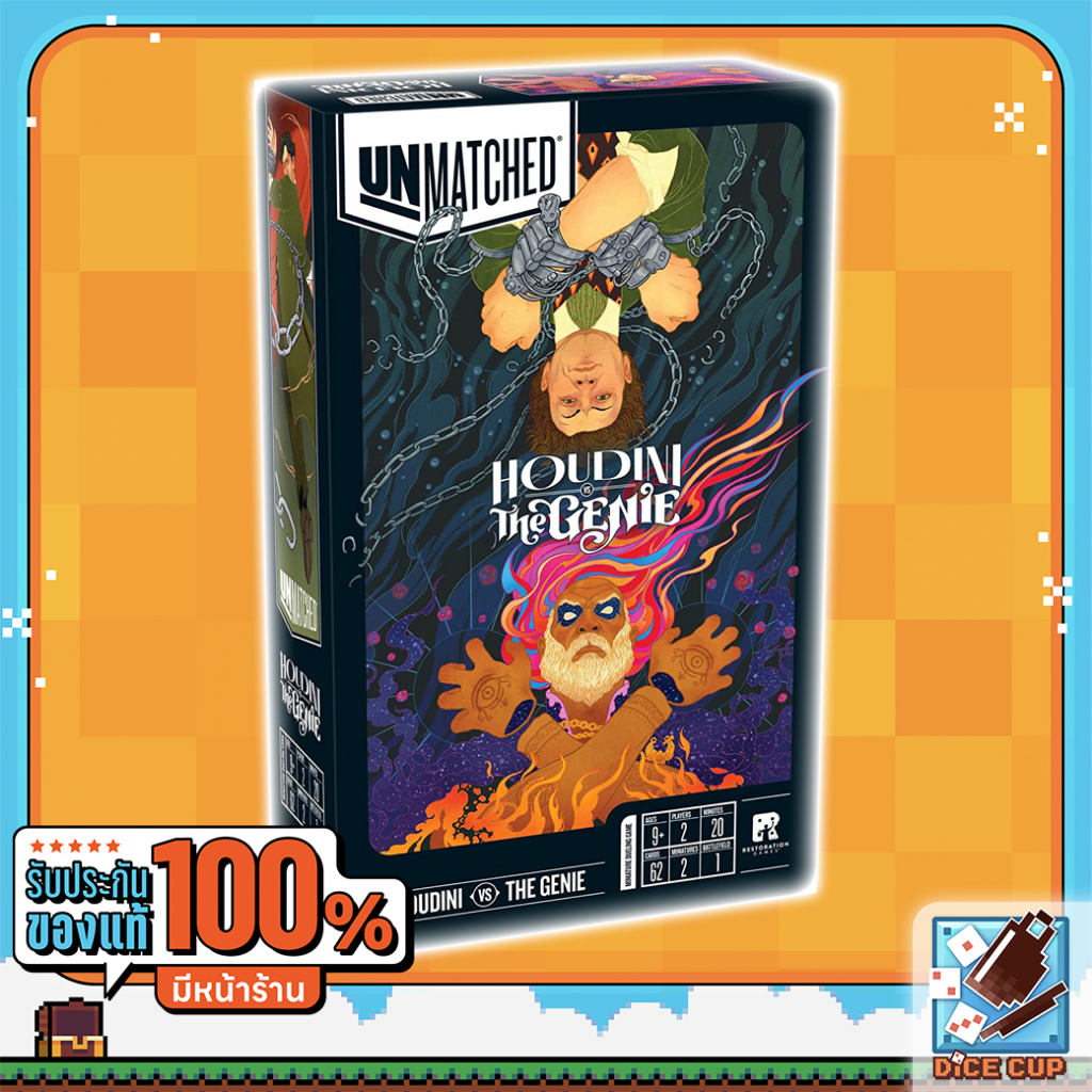 Unmatched: Houdini vs. The Genie Board Game | Shopee Malaysia