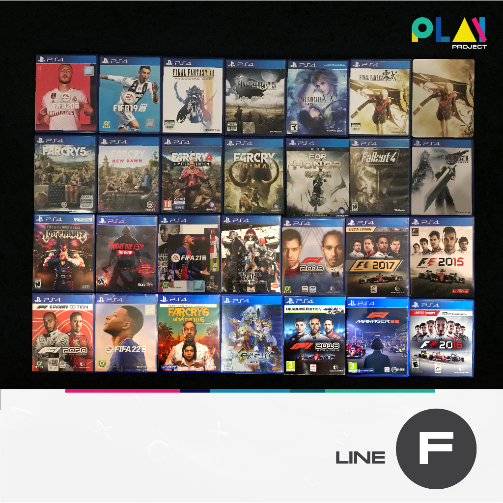 Second-Hand PS4 Games Over 100 (List Of Letters F) [Second-Hand ...