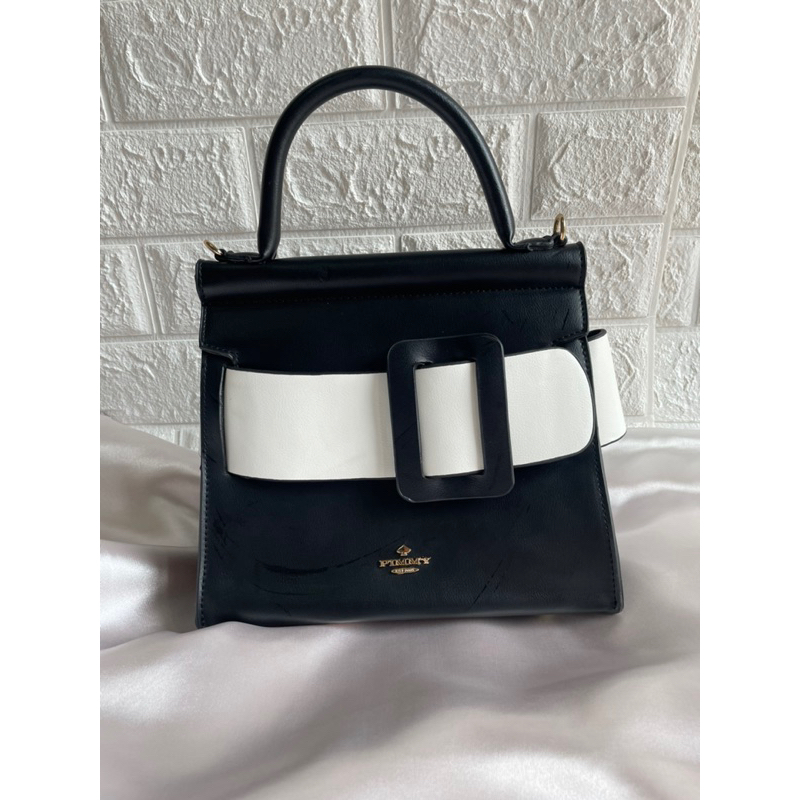 Authentic Pimmy Bag Women's Fashion Black | Shopee Malaysia