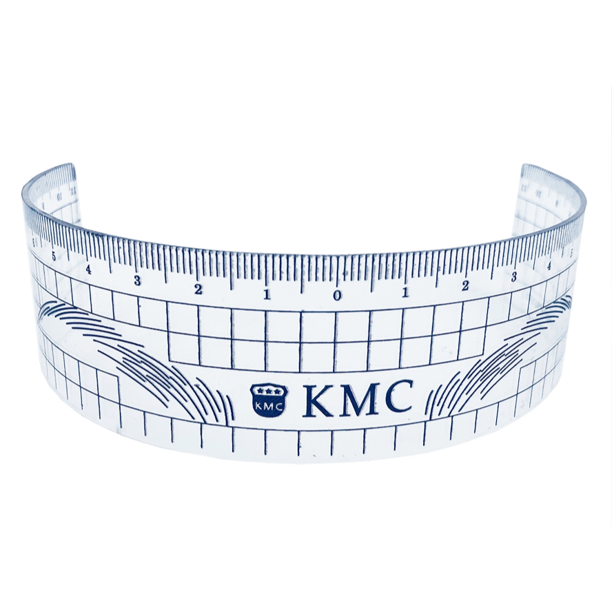 Eyebrow Design Ruler Measuring Bend Type Along The Face Frame ...