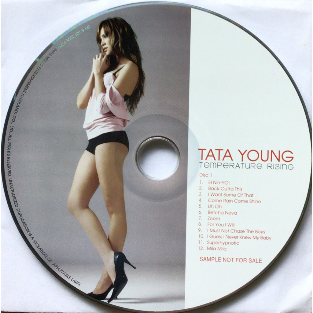 CD(Promotion) Tata Young Album Temperature Rising (CD Only) | Shopee Malaysia