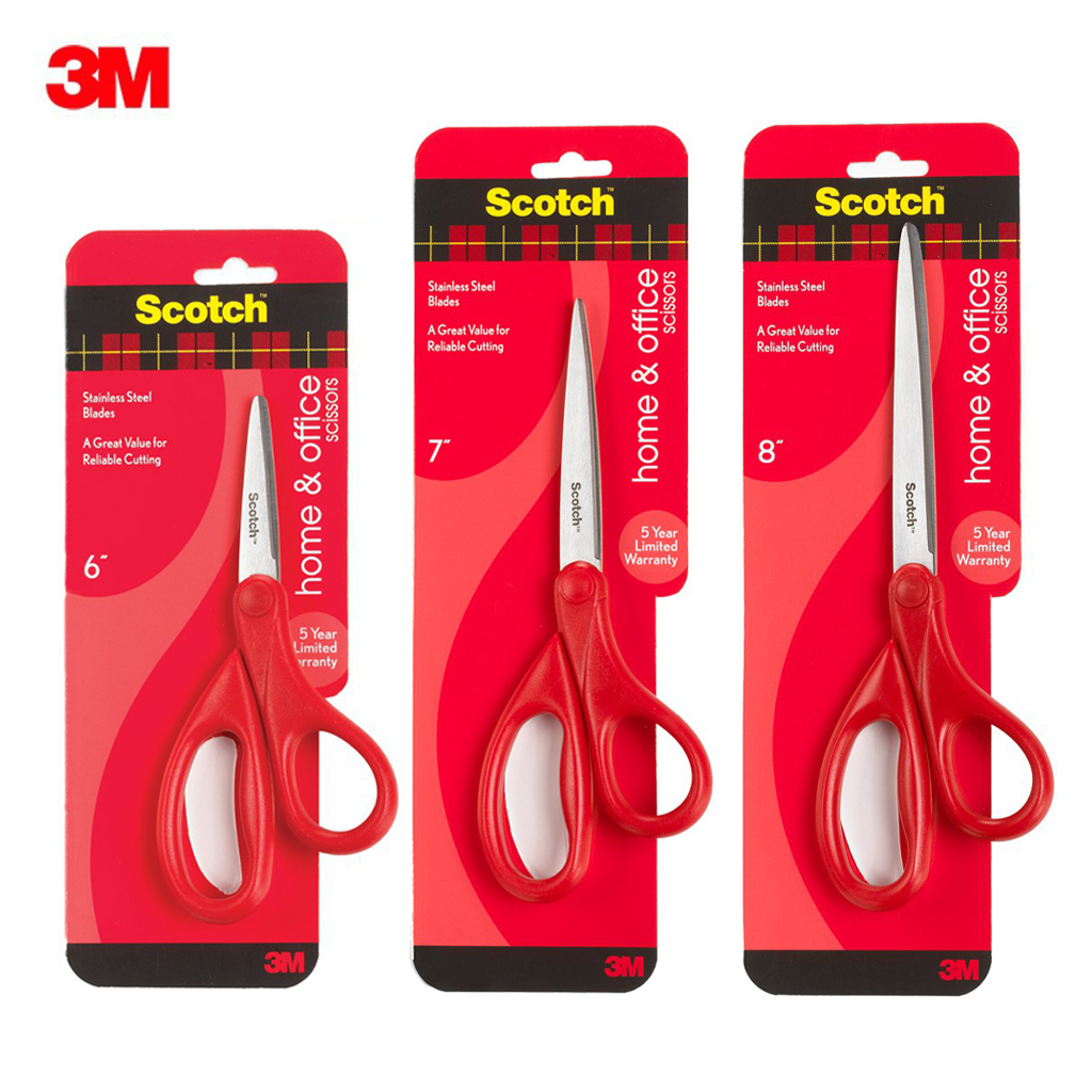Scotch 3M Scissors 6 Inches/7/8 Home And Office 5 Years Quality [S24 ...